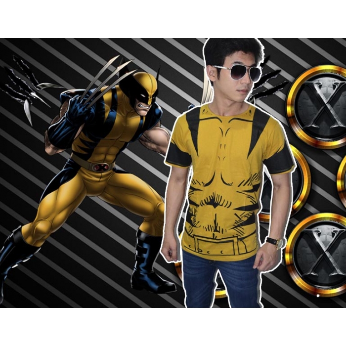 Wolverine Body Full Print - SUPERHERO T-SHIRT